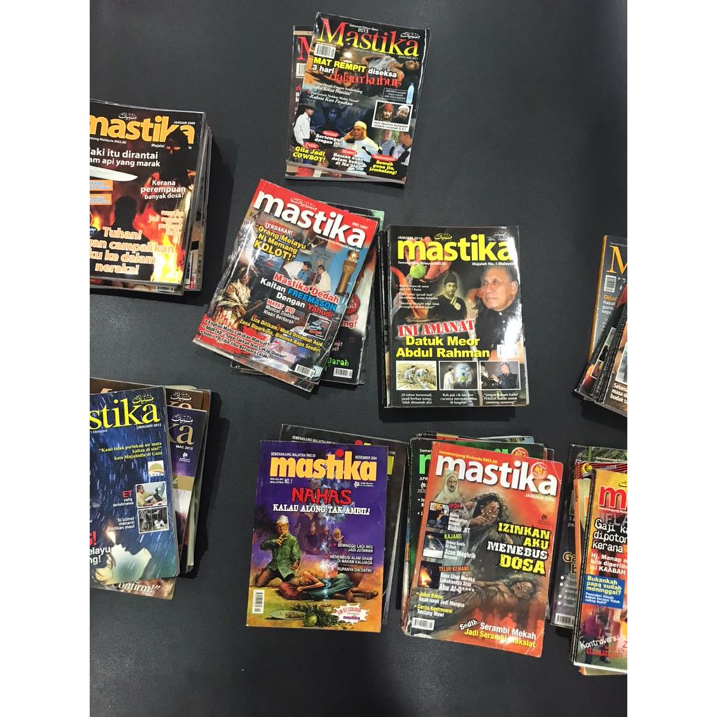 Mastika Magazine 2008 collection | Shopee Singapore