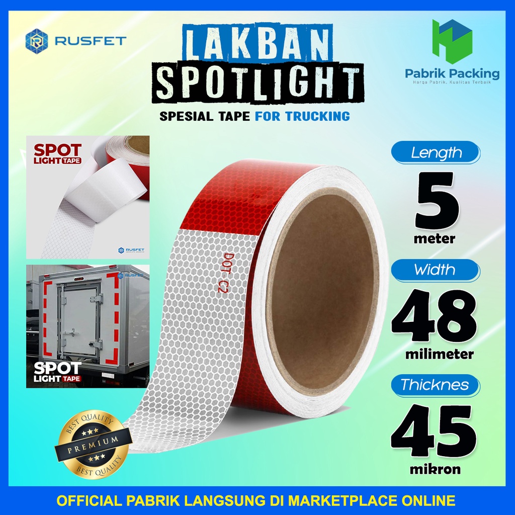 Special Tape Spotlight Trucking / Reflective Tape for Cars and Trucks ...