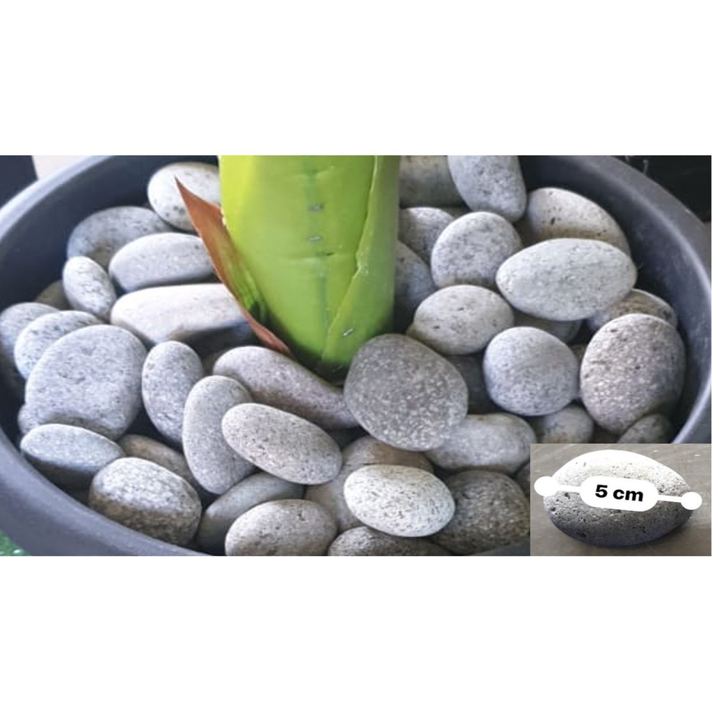Grey Pebbles (20 KG bag) | Shopee Singapore