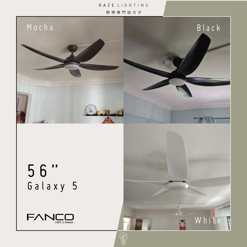 [INSTALLATION] - FANCO GALAXY - 5 38 / 48 / 56 Inch DC Motor Ceiling ...