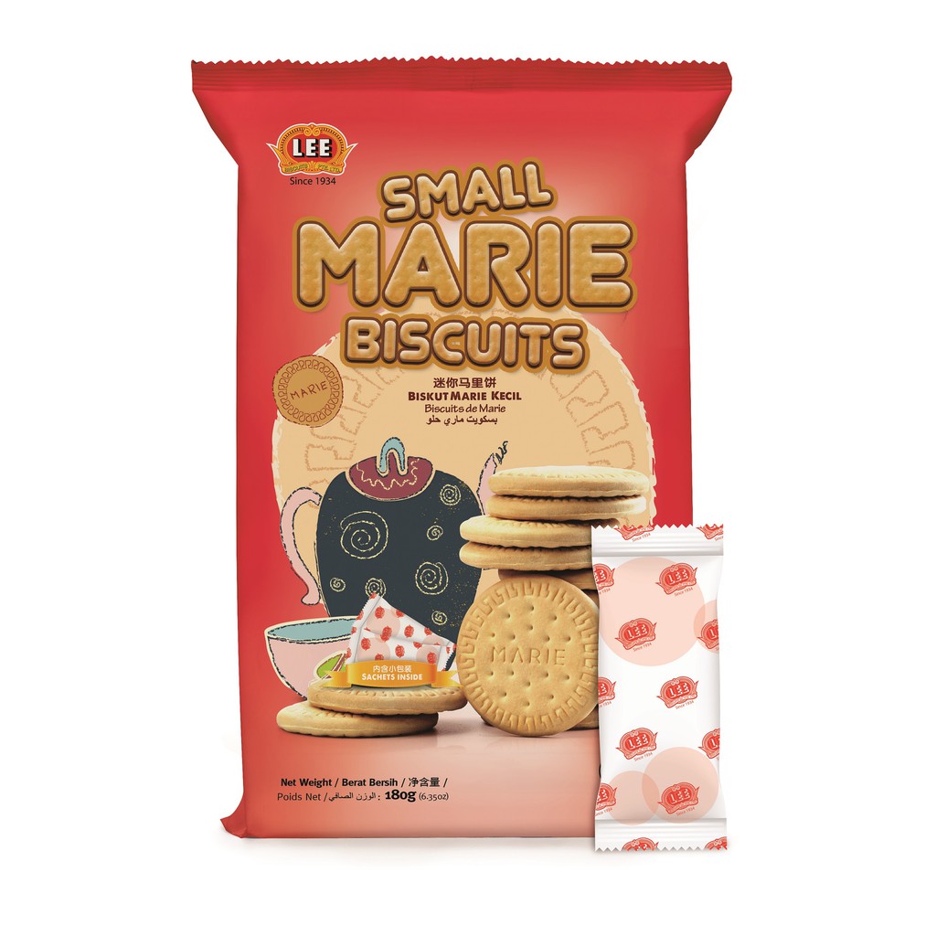 Bundle of 6 X Lee Small Marie Biscuits 12s | Shopee Singapore