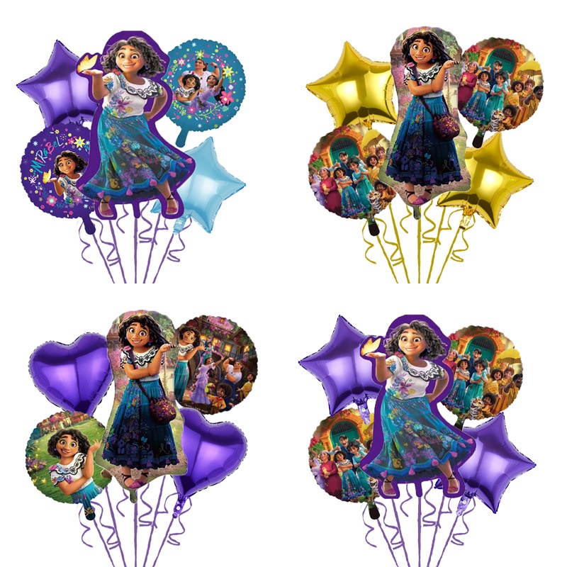[SG]Encanto Foil Balloons Cartoon Characters Mirabel Isabela Bruno ...