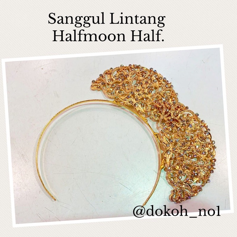 Tempah khas Sanggul Lintang Halfmoon Half. / Custom Made Sanggul ...