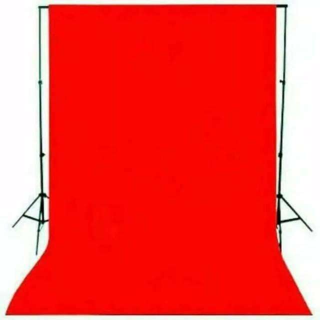 MERAH LAYAR Red srudio 2,5x3m screen Background | Shopee Singapore