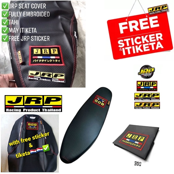 SYM HUSKY 150 JRP LOGO DRY CARBON SEAT COVER MY TAHI WITH STICKER ...