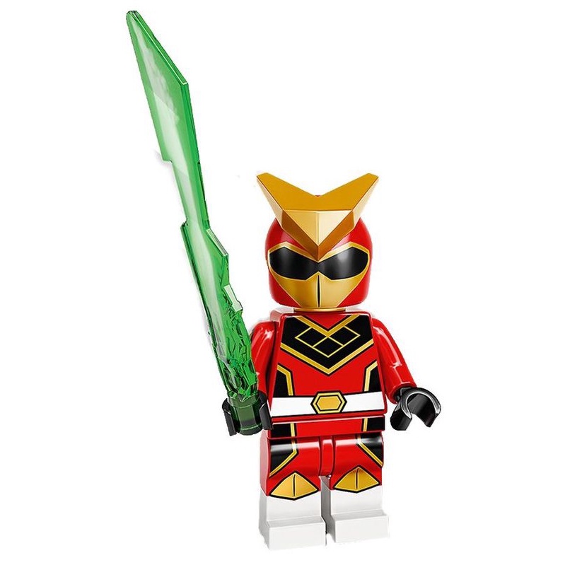 LEGO 71027 CMF Series 20 Minifigure [SEALED] - (9) Super Warrior [Red ...