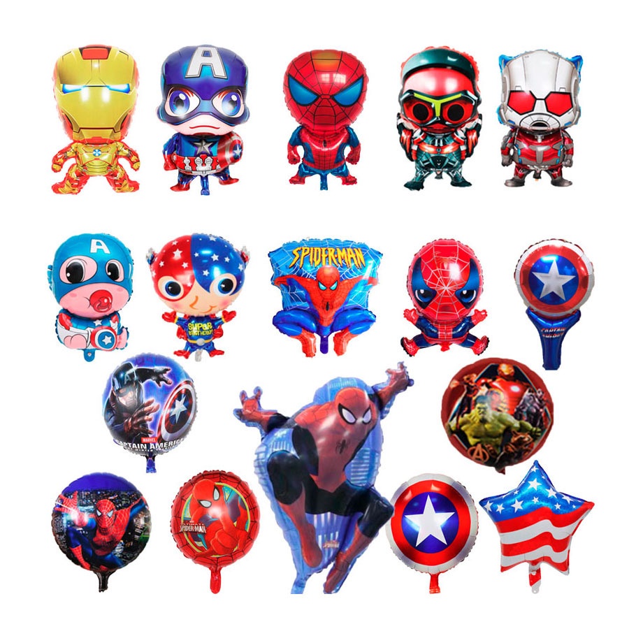 Cartoon 18 Inch Marvel Avengers Aluminum Film Balloon Captain America