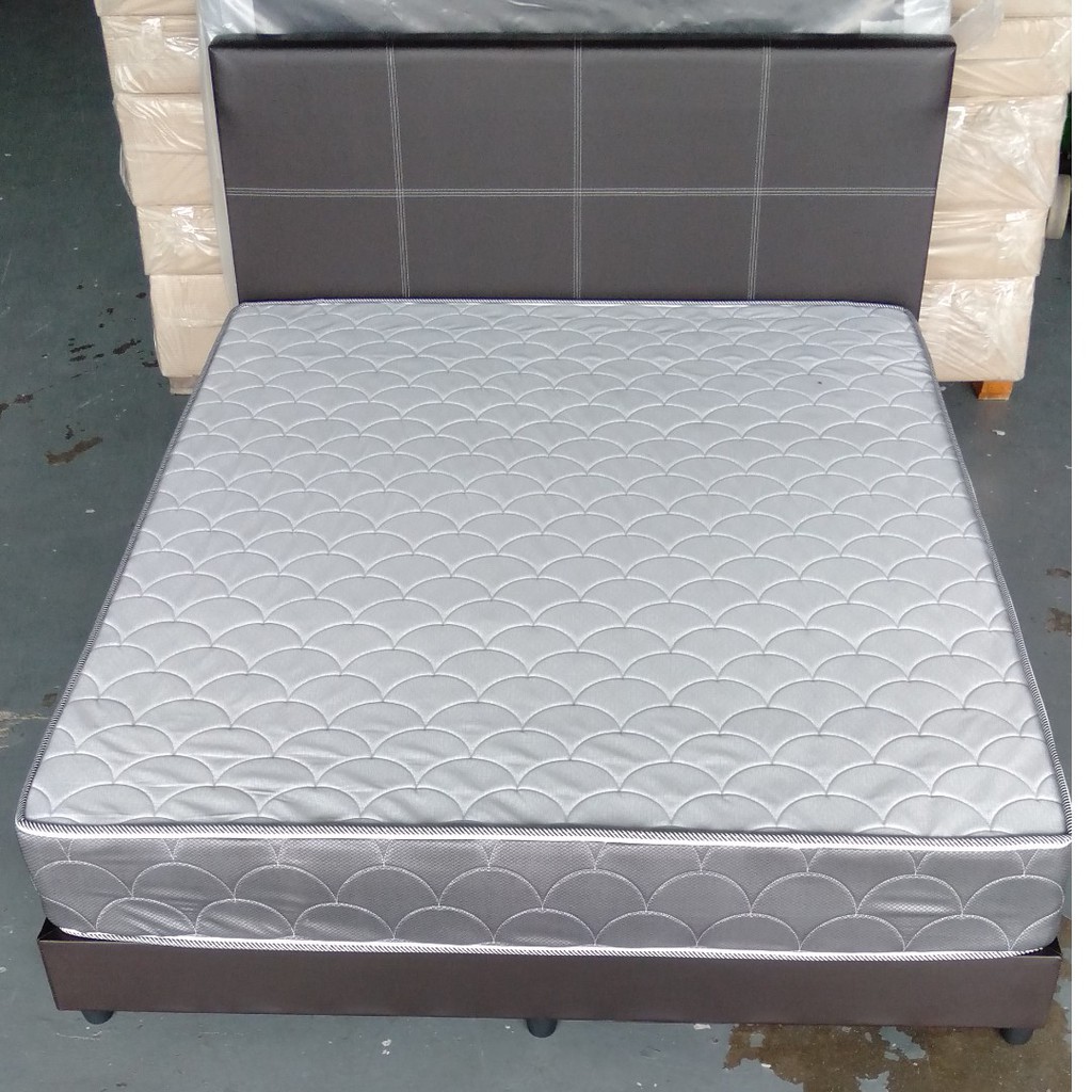 8 INCH SPRING MATTRESS AND DIVAN BED FRAME | Shopee Singapore