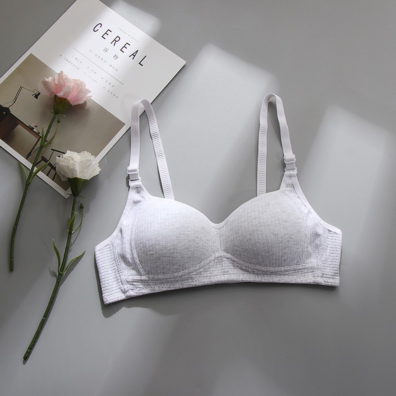 Comfortable Seamless Push Up Bras Women's Underwear Student Bra No ...