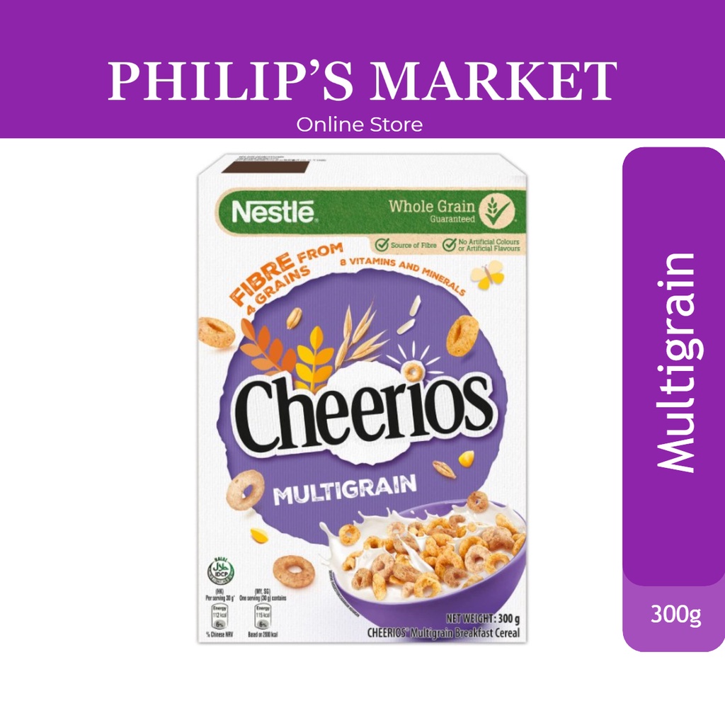 NESTLE CHEERIOS MultiGrain Cereals 300g | Shopee Singapore