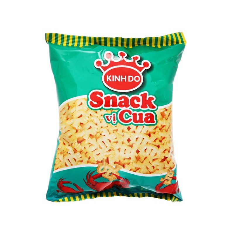 Combo of 10 bags of Kinh Do crab snacks, 29g pack | Shopee Singapore