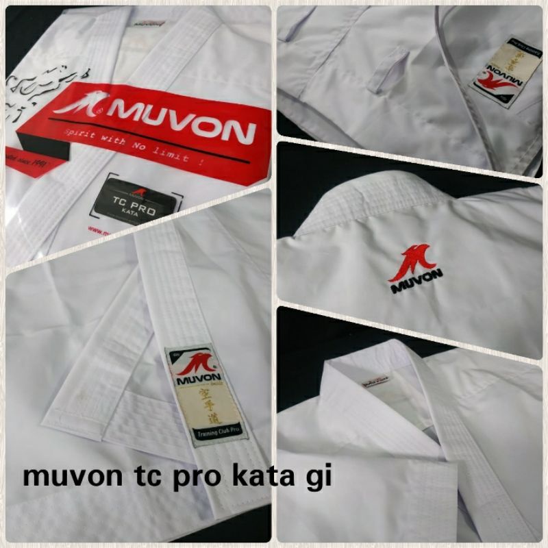 Muvon Uniform karate kata tc pro karate | Shopee Singapore