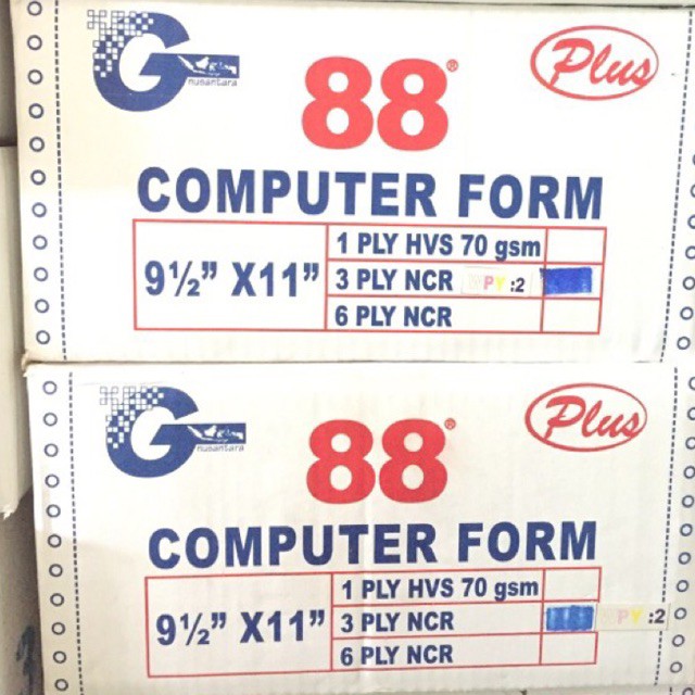 Computer paper / Computer form 3 PLY (250 SHEETS) | Shopee Singapore