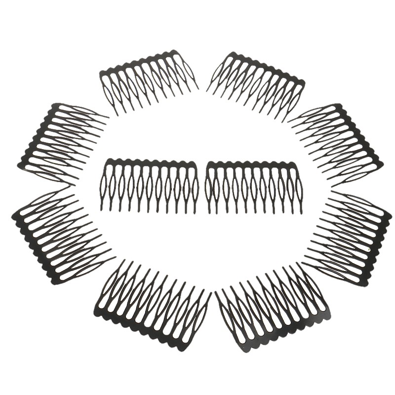10pcs 10 Combs Hair Pins Clips DIY for | Shopee Singapore
