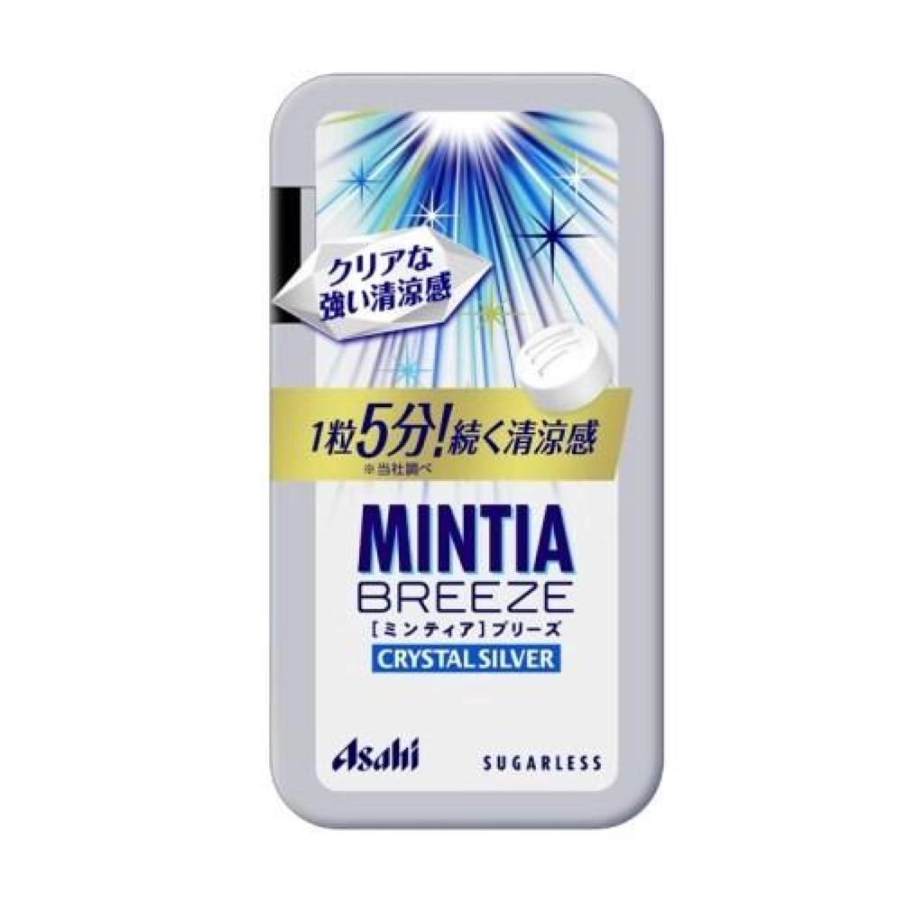 Asahi Mintia Breeze Crystal Silver Mints 36g [Japanese] | Shopee Singapore