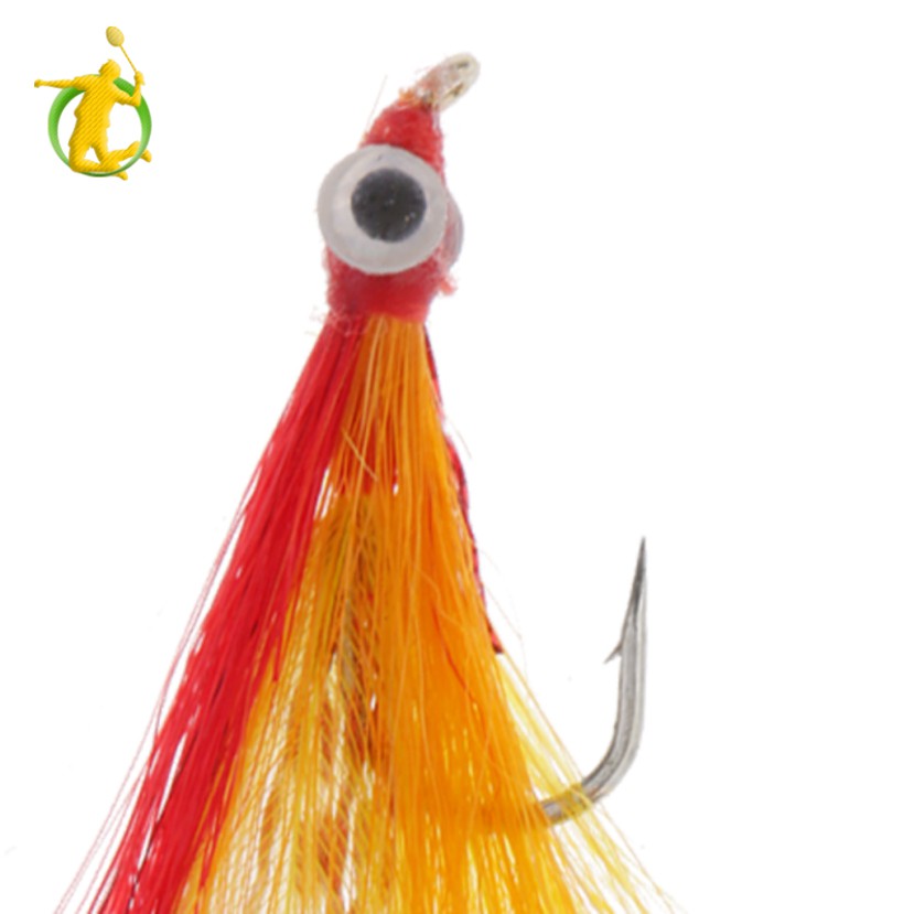 [Fitness] Clouser Minnow Flies Fly Fishing- Bead Eyes Flies Lure ...