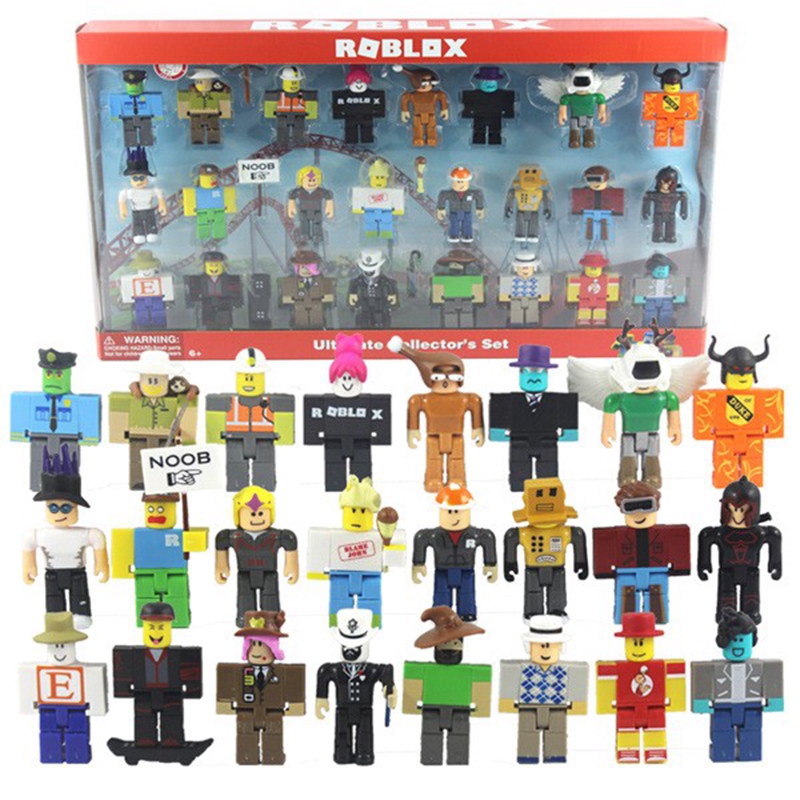 24pcs/set Game Roblox Building Blocks Ultimate Collector's Set Virtual ...