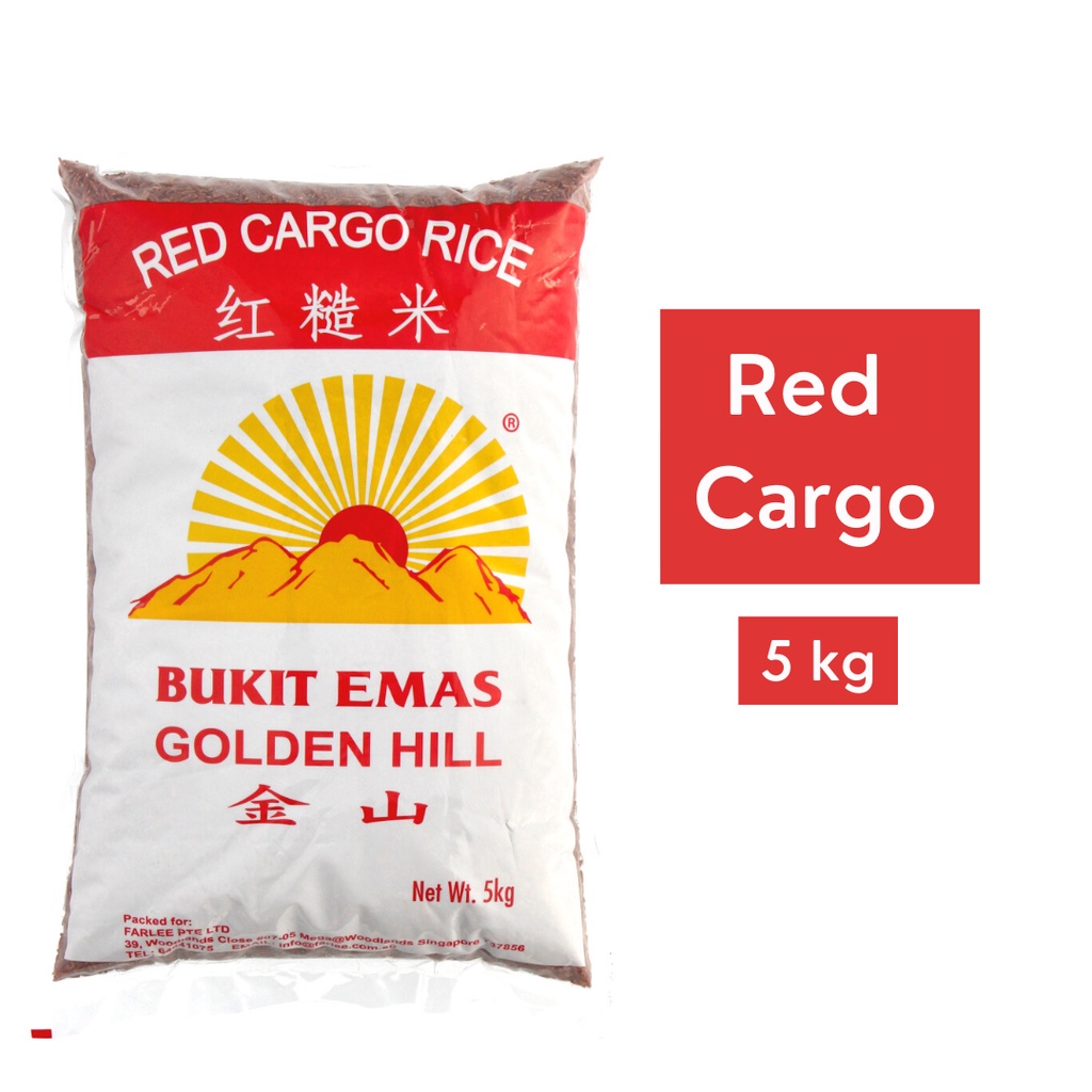 5kg Red Cargo Rice - Golden Hill | Shopee Singapore