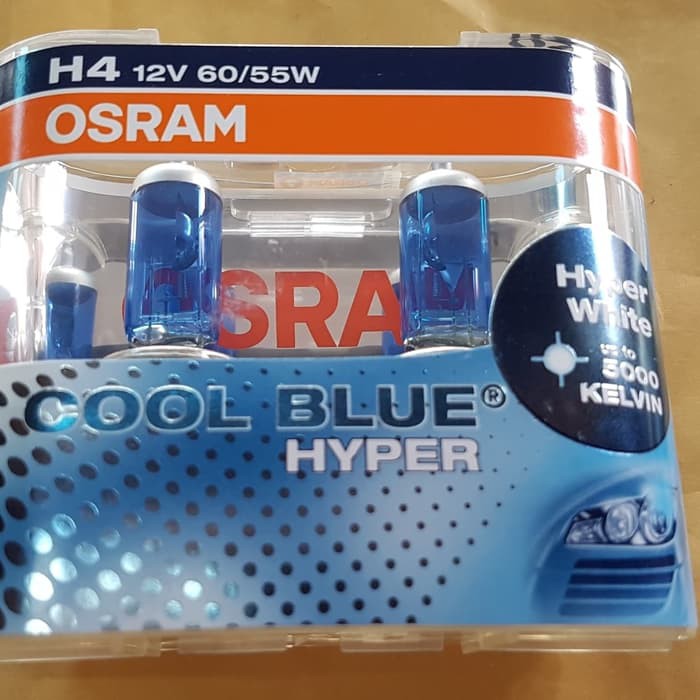 Osram Cool Blue Hyper 12 Volt 60 / 55 Watt | Shopee Singapore