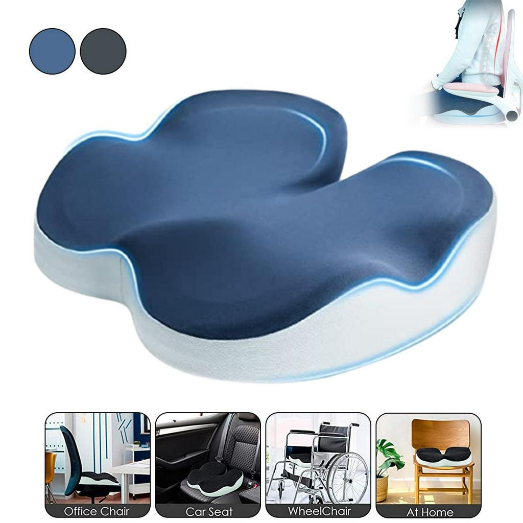 Seat Cushions for Office Chairs, Ergonomic Memory Foam Pressure Relief ...