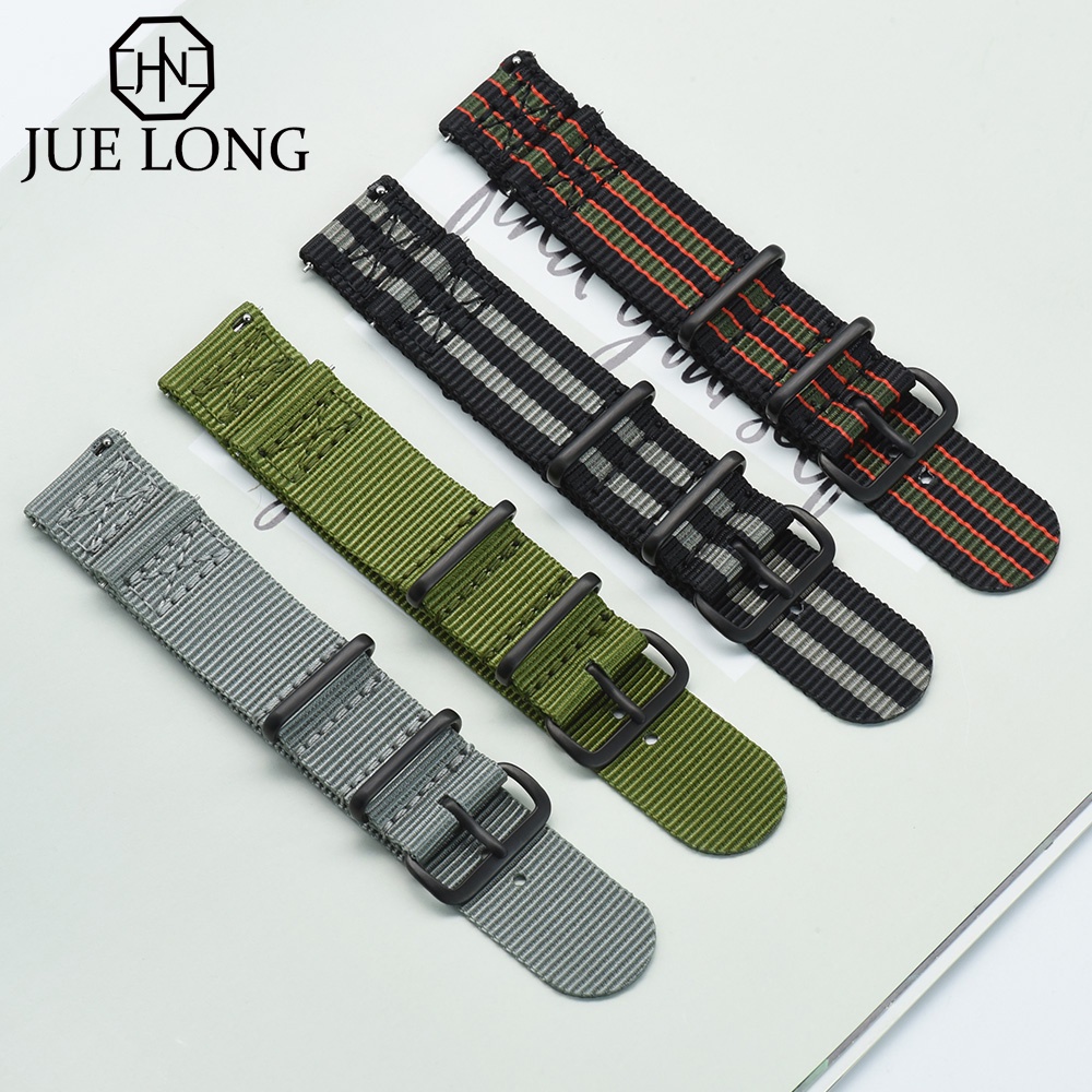 Premium Quality Watch Nylon Strap 20mm 22mm Quick Release Nylon ...