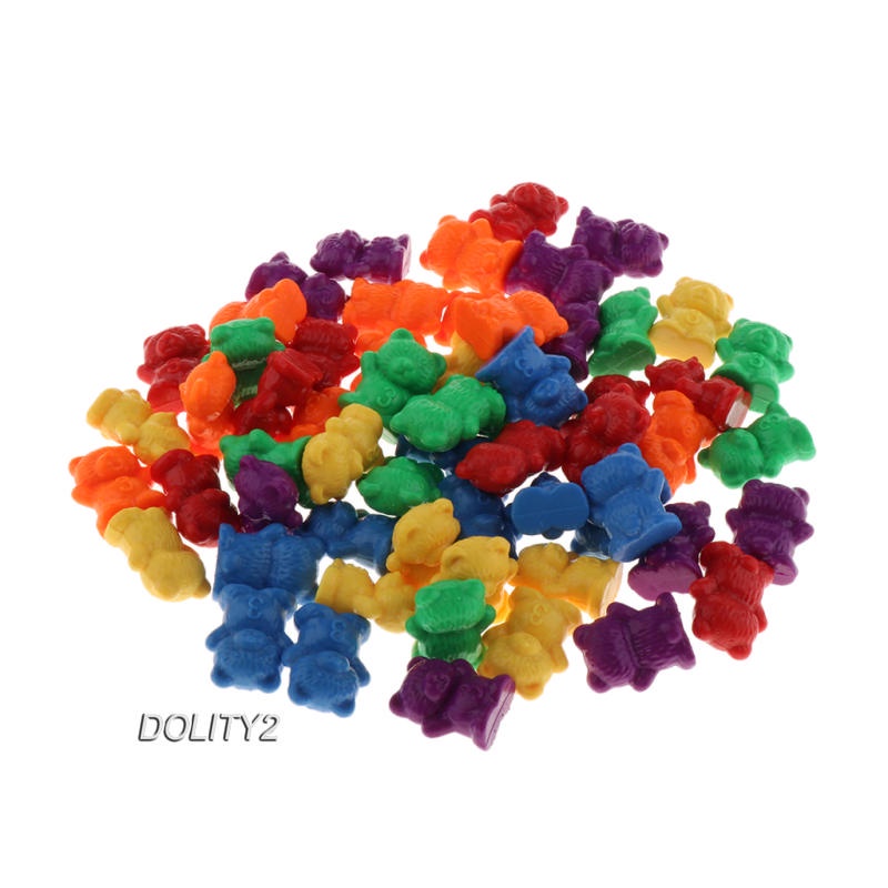 [DOLITY2] 60pcs Bear Counters Education, Mathematics, Counting ...