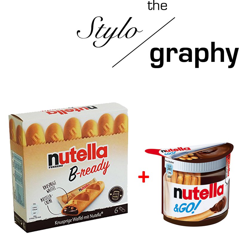 Nutella Combo (Bready 6pcs & Go) | Shopee Singapore