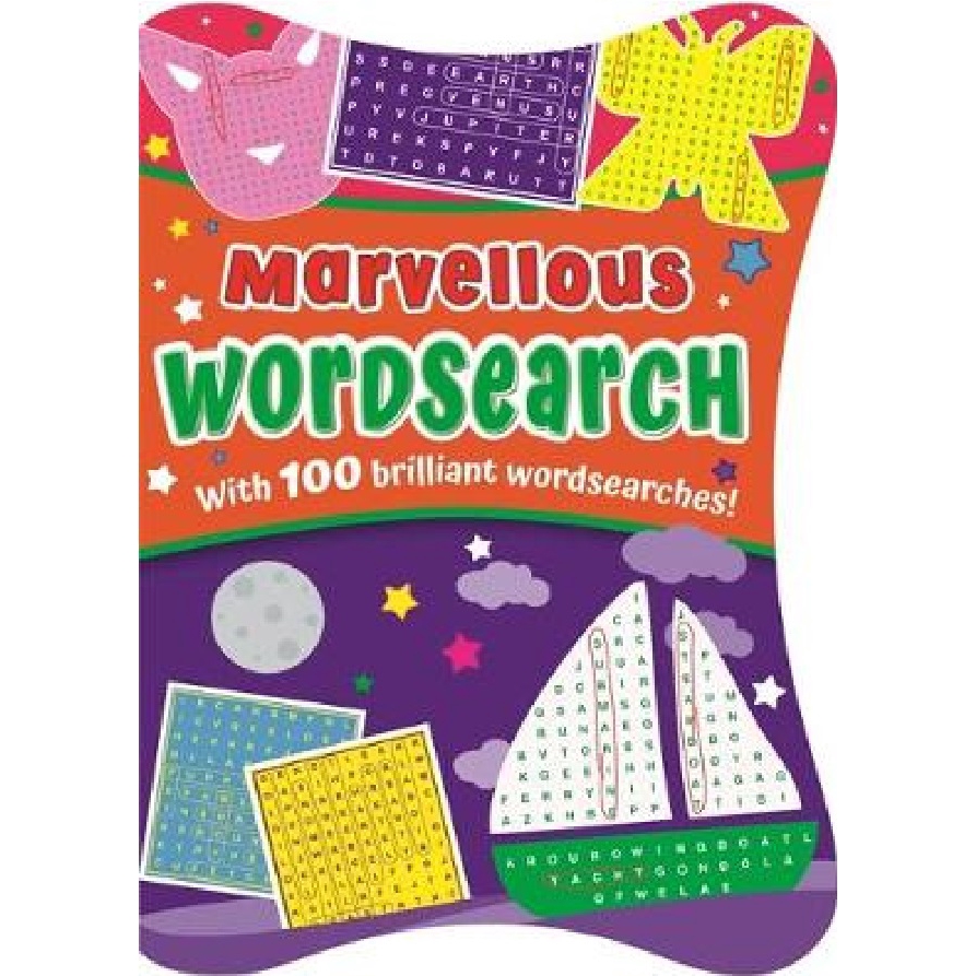 Shaped Puzzles For Kids : Marvelous Wordsearch Publisher:Igloo Books ...