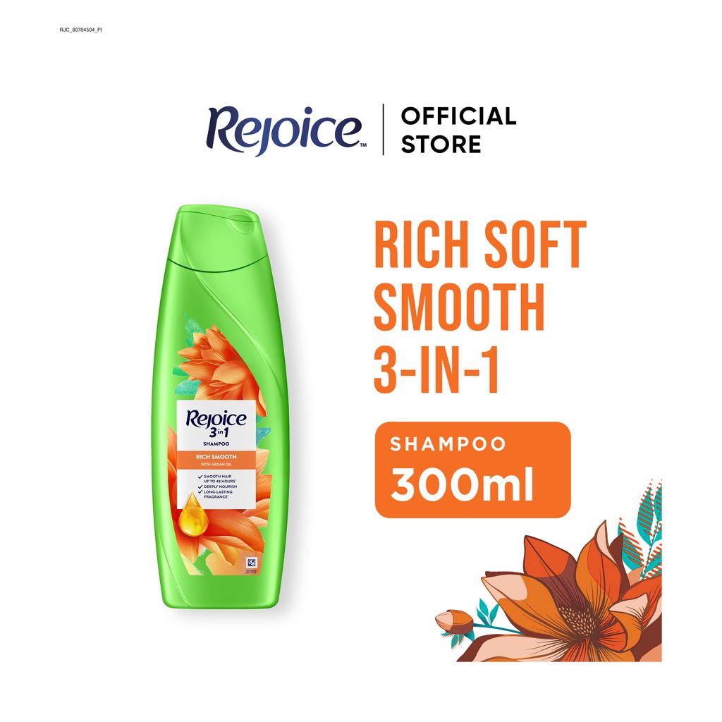 Rejoice 3in1 Shampoo/Conditioner - 600/300 ml | Shopee Singapore