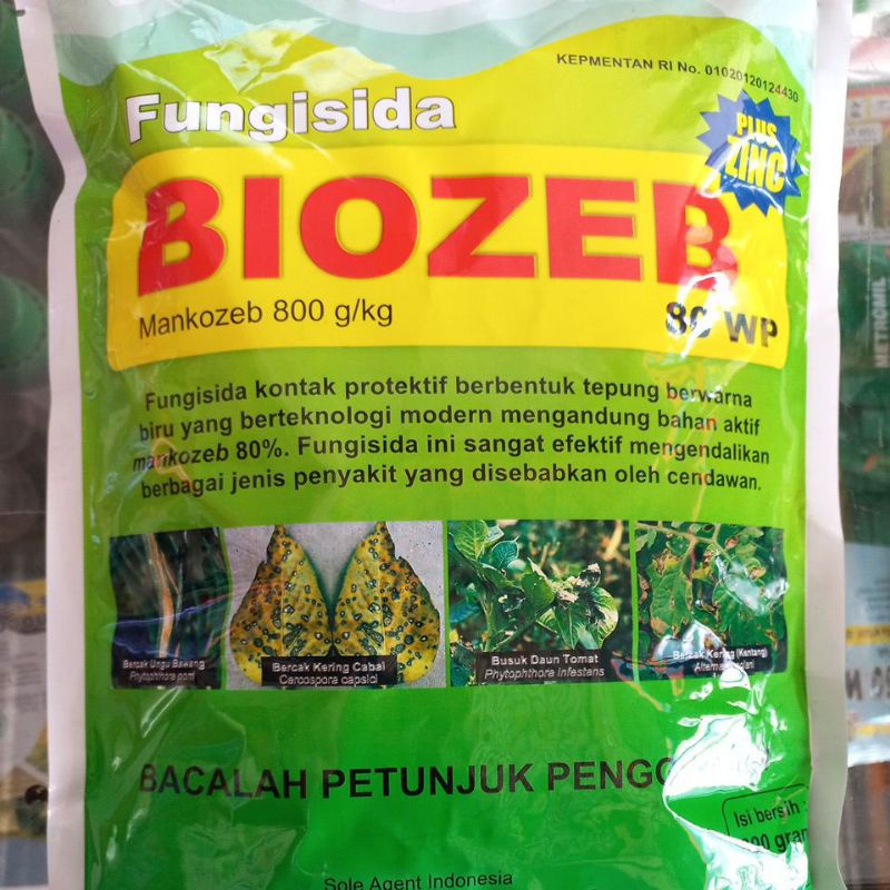 Biozeb 80WP 800gr Blue Contact Fungicide | Shopee Singapore