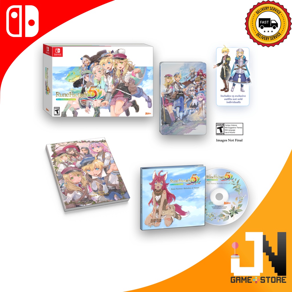 Nintendo Switch Rune Factory 5 Standard / Earthmate Edition (English)(NEW) | Shopee Singapore