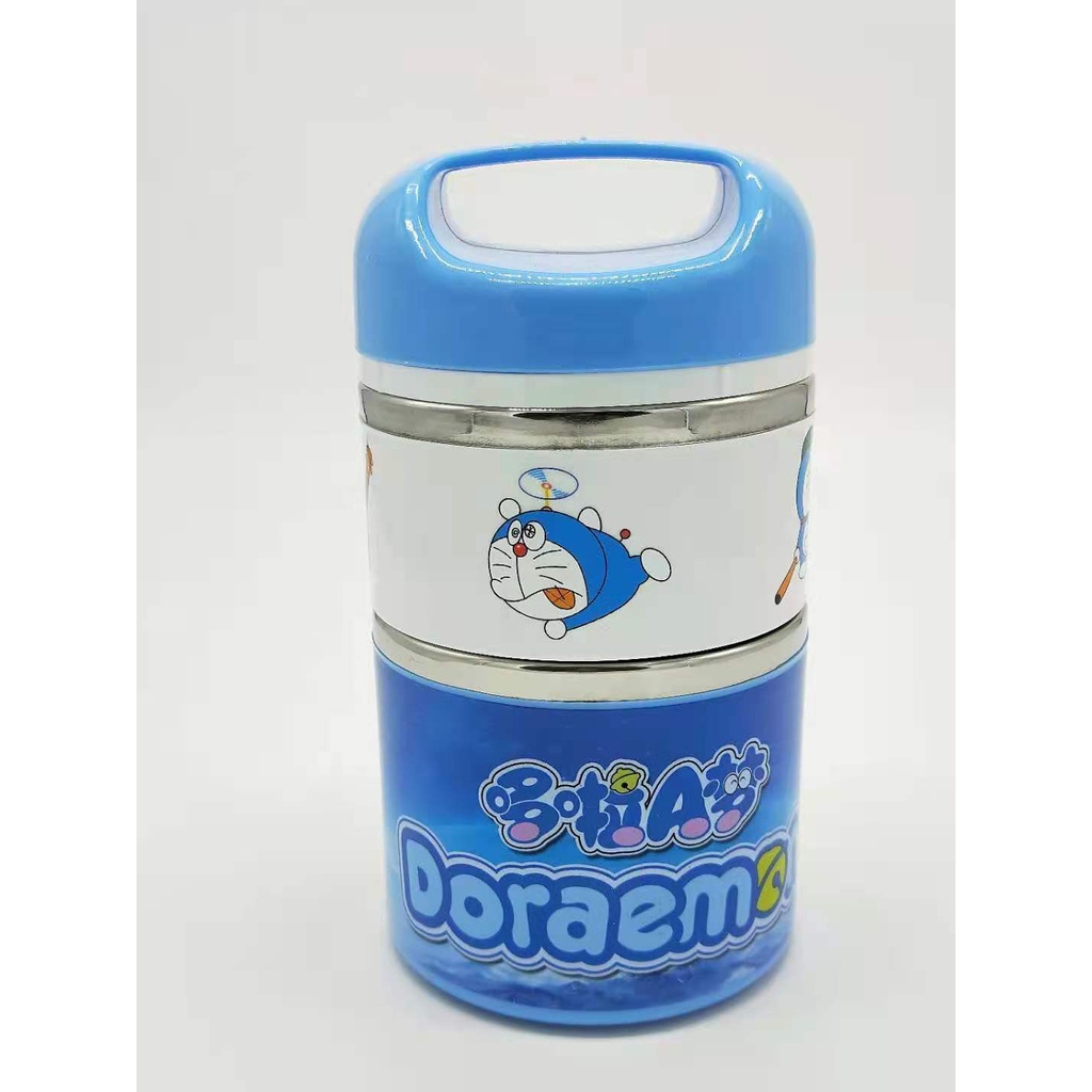 Hello Kitty And Doraemon Lunch Box Stainless Steel Insulated Box ...