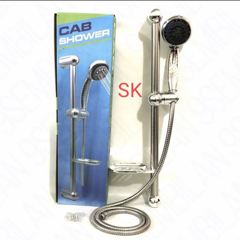 Shower Pole Set - Bathroom Wall Pole Hand Shower | Shopee Singapore