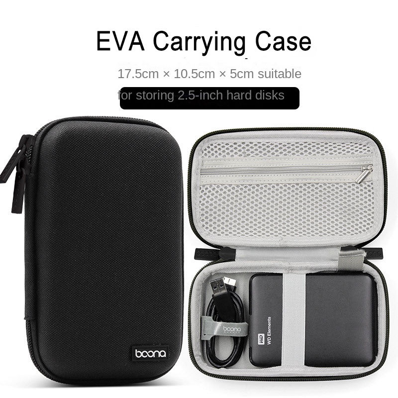 BOONA Hard Case with Shockproof Waterproof EVA Protection Travel ...