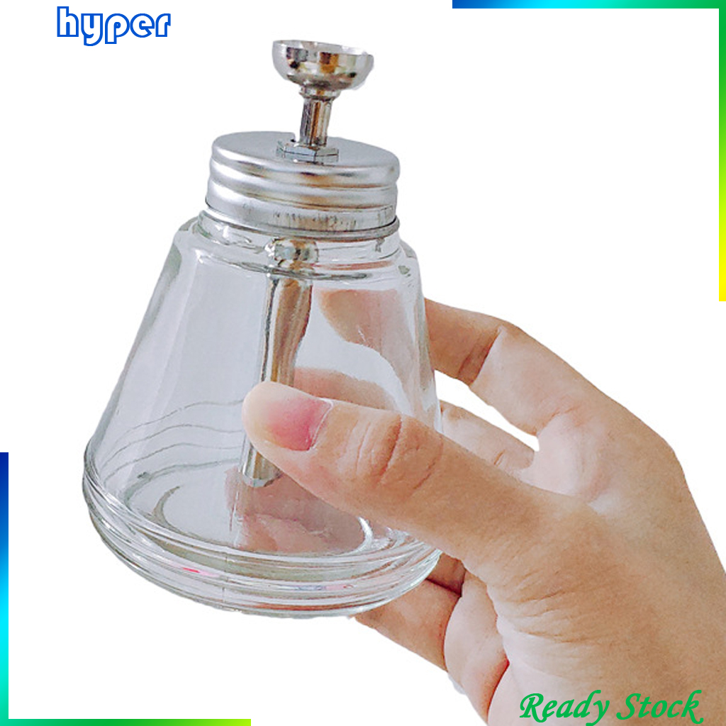 Anti-rust Glass Stainless Steel Push Down Empty Lockable Pump Dispenser ...