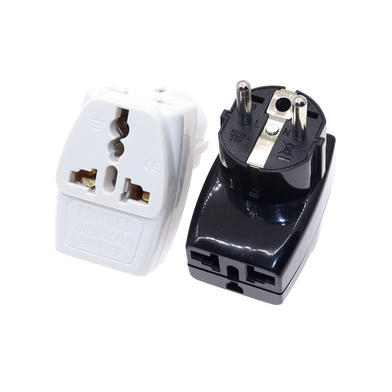 Germany Indonesia Vietnam Power Plug, Universal Outlet Socekt To EU 2 ...