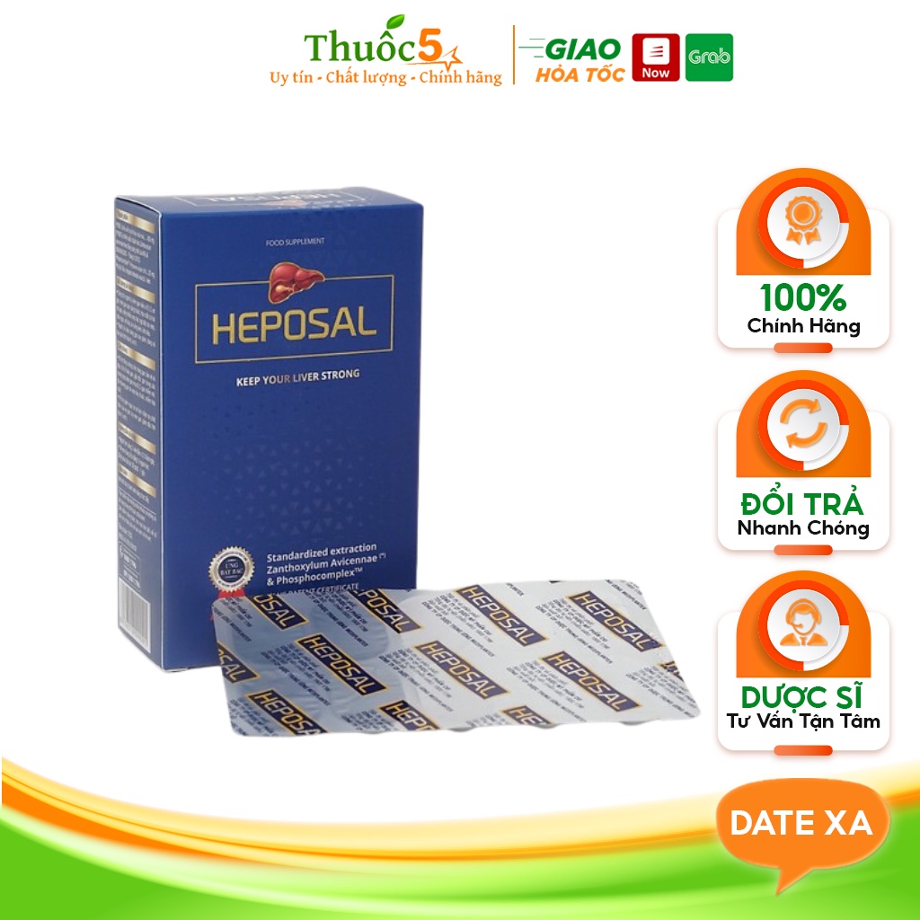 Heposal Functional Food restores damage to hepatitis and cirrhosis, box ...
