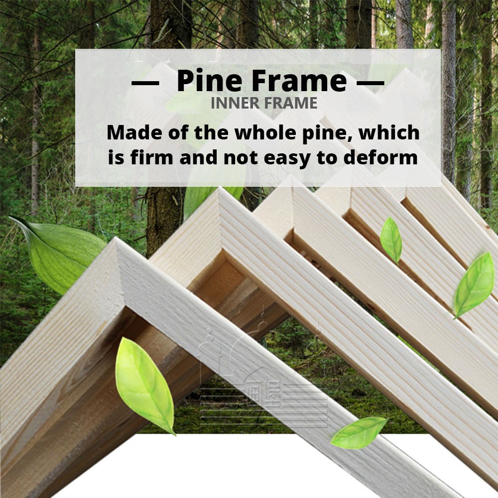 【SG】Plant Leaf Modern Framed Wall Art Painting Frame Photo Home Wall ...