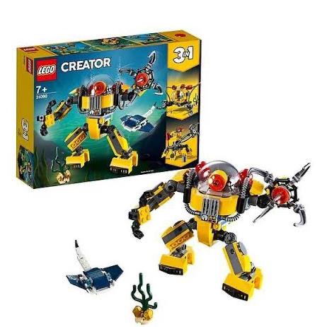 Lego Creator 31090 3 In 1 Underwater Robot Original Lego Robot Toy ...