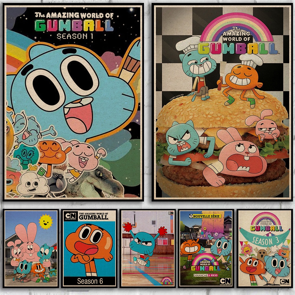 Poster Collection the Amazing World of Gumball Season High Quality ...