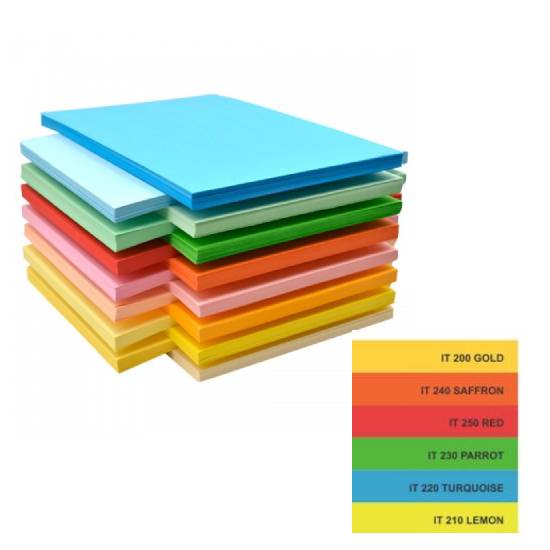 A4 80gsm Crafting / Colour copying printing papers [Deep Colours ...