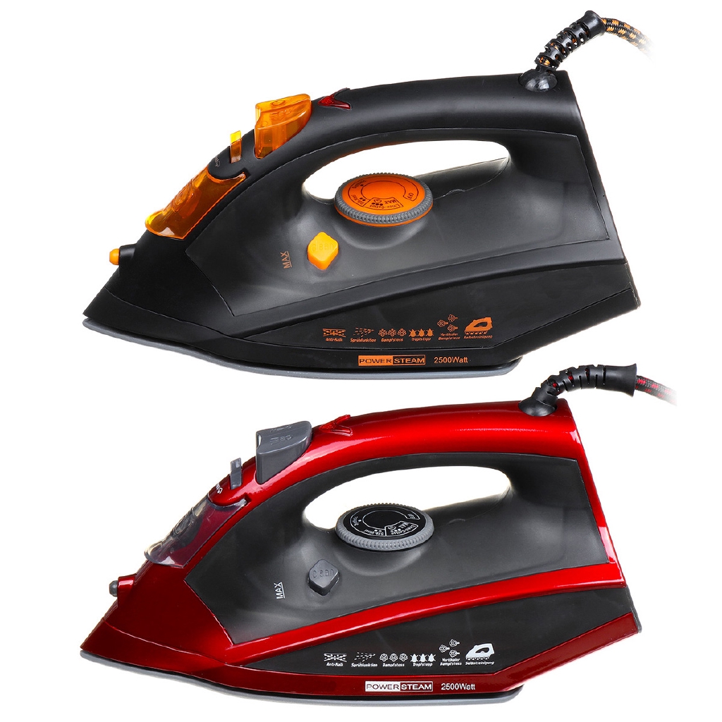 Steam Iron for Clothes 4 Level Adjustable Vertical Electric Irons Self ...