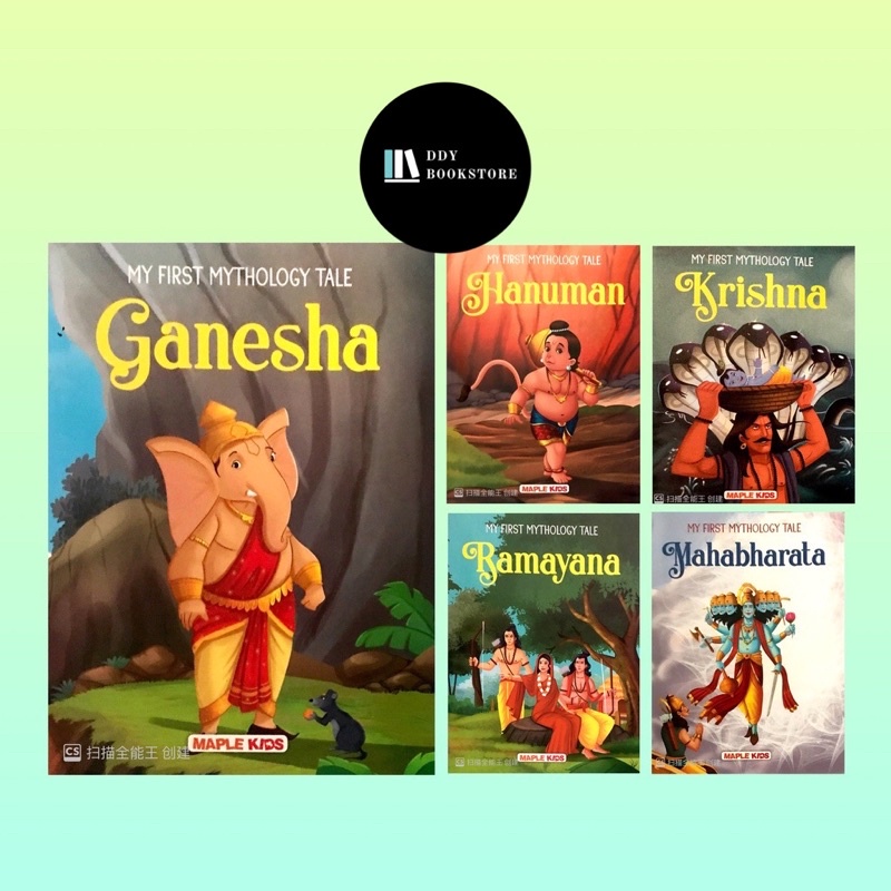 My First Mythology Tale Ganesha/Hanuman/Krishna/Ramayana/Mahabharata ...