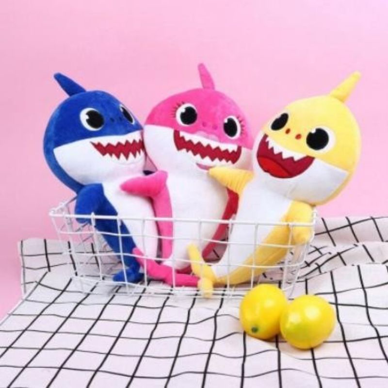 Baby Shark Doll LED Shark / Cute Baby Shark Shark Doll | Shopee Singapore