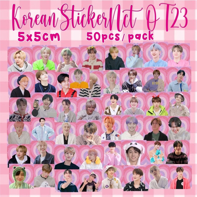 Vol 1] STICKER DECO PINK CORE KOREAN KPOP MAILS ALA SELLKOR SCRAP BOOK ...