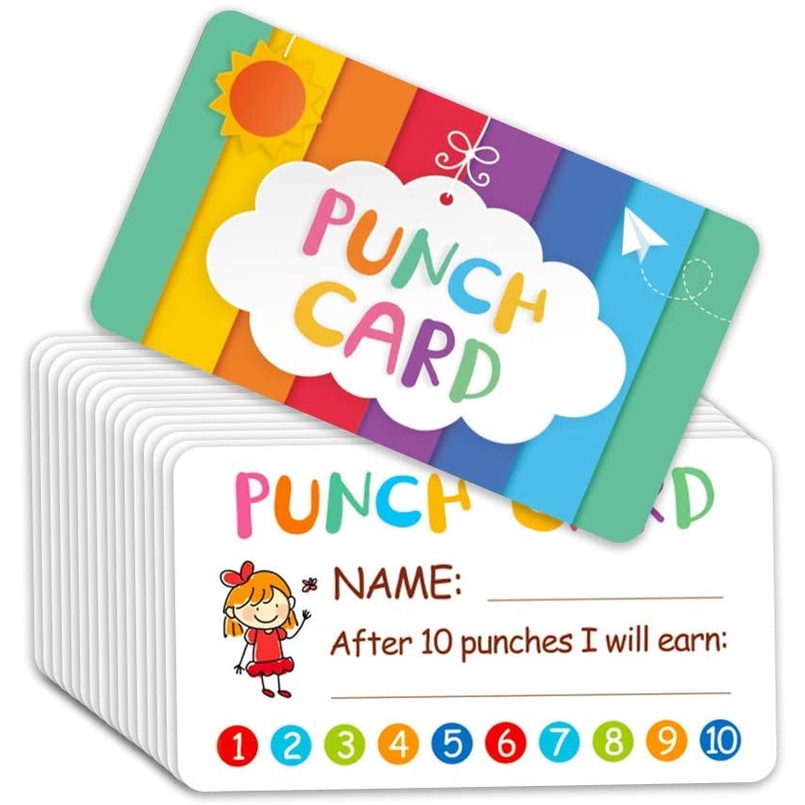 10pcs Reward Incentive Card for Teacher, Behavior Chart for Kids ...