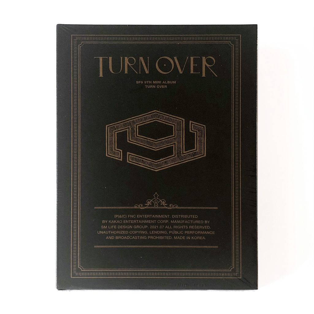 Sf9 - TURN OVER [Limited Edition] (+poster) | Shopee Singapore