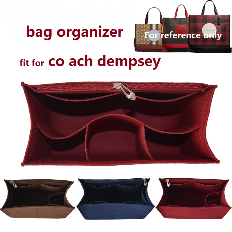 bag organizer insert for coach dempsey tote bag organiser compartment ...