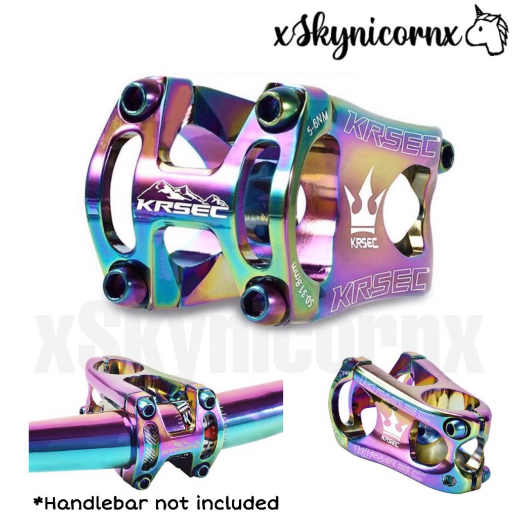 KRSEC Oil Slick Handlebar Stem Extender / Adapter (31.8mm) | Shopee ...