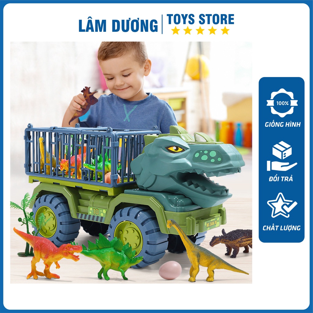 Super GIANT large dinosaur car toy Dump truck, crane, and large ...
